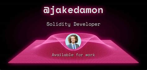 Solidity Developer In United States Jakedamon Web3 Jobs