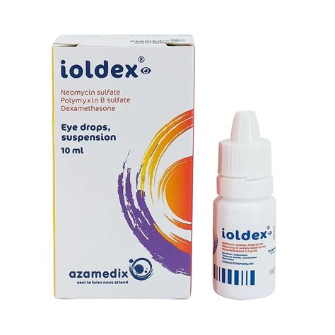 Ioldex იოლდექსი თვალის წვეთები 10მლ