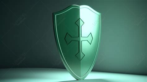 건강 보험 개념 배경에 녹색 의료 가드 방패 아이콘의 생생한 3d 렌더링 아이 배경 3d 아이 배경 의료 개념 배경 이미지 Hd 아이 3d 아이 의료 개념 배경