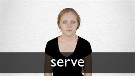 Serve