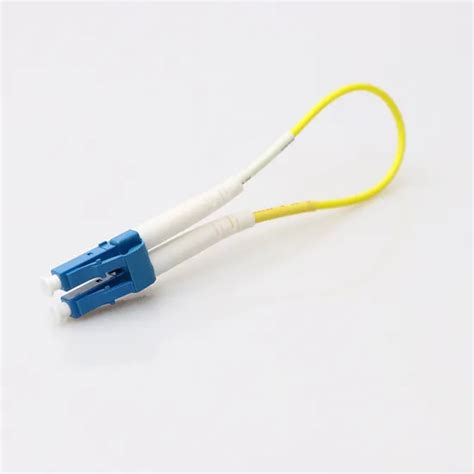 Lc Singlemode Fibre Loopback Cable Lc Loopback Plug Connector Lc