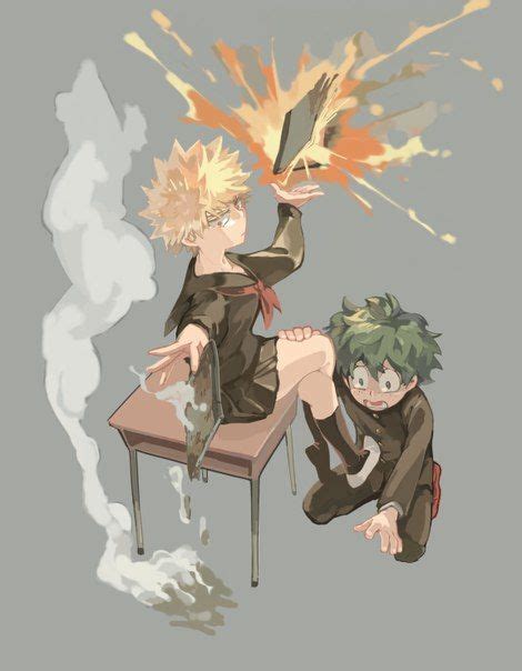 Pin De Neko Silvia En Todoroki X Bakugou Fem Chibi Anime Dibujos