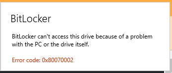 Bitlocker Encrypted Thumb Drive Suddenly Stopped Working Super User