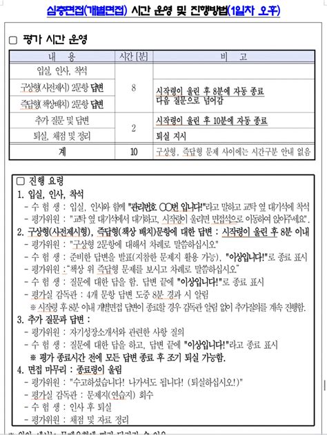 달리쌤의 달리플래닛 심층 면접개별 면접 진행방법 171204 경기도 집단토의 임용2차 서울임용2차 초등임용고사 수업실연 배움중심수업 네이버 블로그