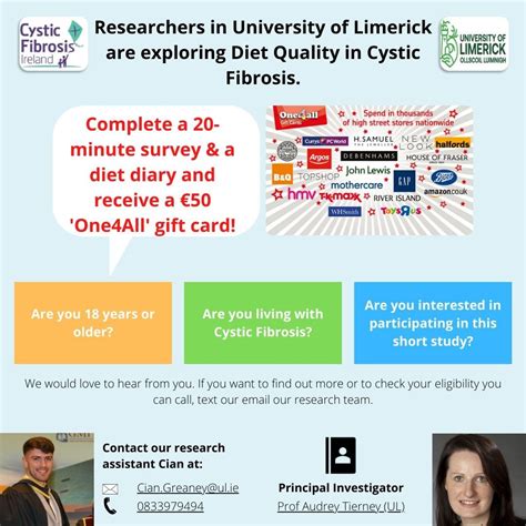 Cystic Fibrosis Ireland On Linkedin Diet And Cystic Fibrosis Time