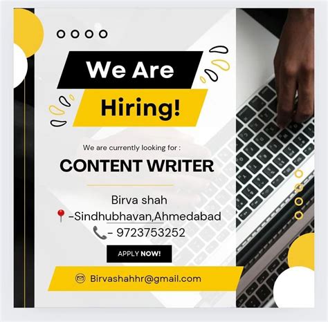 Birva Shah On Linkedin Job Gujarat Contentwritterjob Job Seeker Resources Job Search Resume