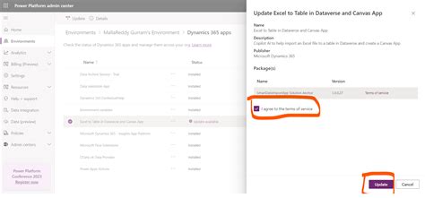 How To Enable Excel To Table In Dataverse And Canvas App On Power Platform Environment Gmr