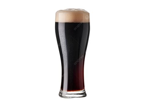A Dark Beer In Tall Glass Dark Beer Glass Tall Glass Dark Drink Png