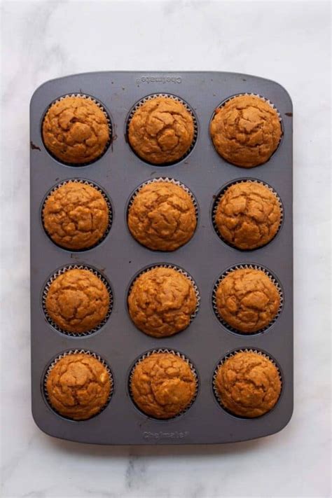 Healthy Banana Pumpkin Muffins Healthful Blondie