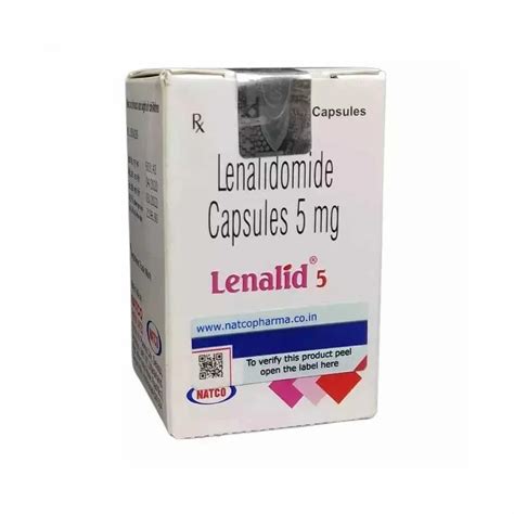 Lenalid 5mg Capsules At ₹ 1600bottle Pharmaceutical Capsules In