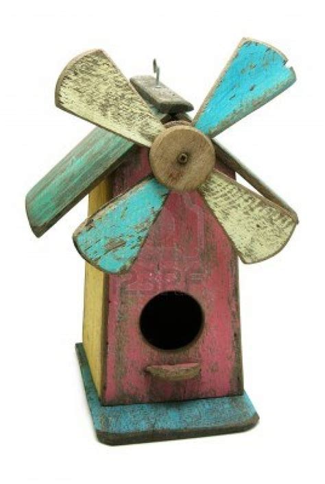 Cute Windmill Birdhouse