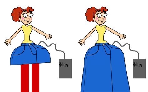 Annies Denim Skirt Inflation By Aiai4948 On Deviantart