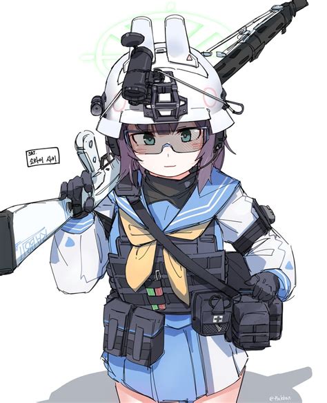 Saki Blue Archive Drawn By Flukhan Danbooru