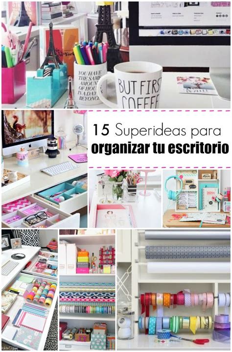 15 Ideas Con Estilo Para Organizar Nuestro Escritorio Decoración De Unas Ideas Para Organizar