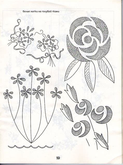 Вышивка гладью схемы очень красивые на одежде 80 фото