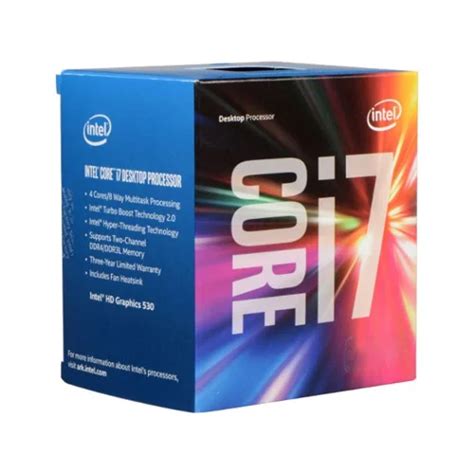 Intel Core I7 6700 6th Gen Processor Powerland Bd