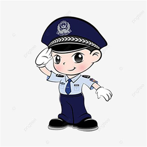 รูปองค์ประกอบ Png ตำรวจจราจรชายวาดมือสวยงาม Png ตำรวจจราจรชาย องค์ประกอบฟรี วัสดุตกแต่งภาพ