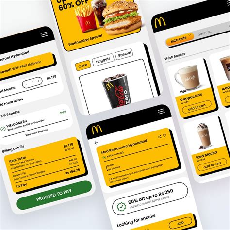 Aariz Mahmood On Linkedin Mcdonalds Userinterface Userinterfacedesign Designtutorial