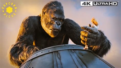 Kongs Tragic Death Scene King Kong 4k Hdr Youtube