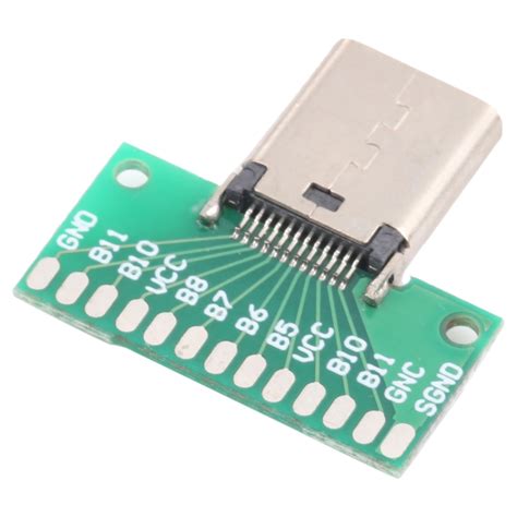 Double Sided Positive And Negative Type C Female Test Board Usb 31 With Pcb 24pin Welded Buy