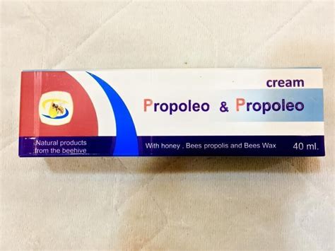 1x Cream Propoleo With Honey Bees Wax Hemorrhoid 100natural