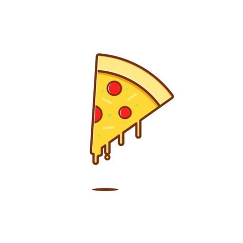 кусок пиццы в квартире стиль Png клипарт для пиццы пицца значок Png картинки и пнг рисунок
