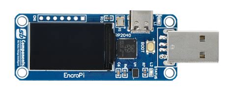 Encropi Usb Encrytp Data Module With Rp2040 And Rtc Sb Components