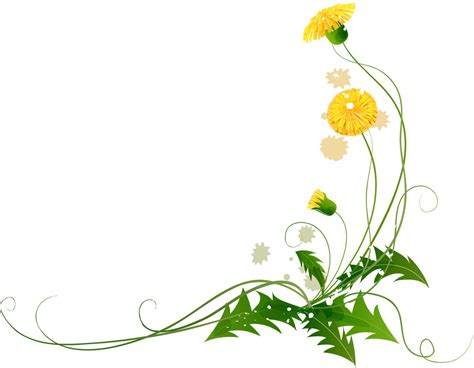 タンポポのイラスト画像No 518リアルなタンポポ無料のフリー素材集百花繚乱