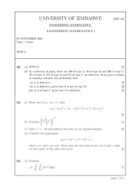 Solution Engineeringmathematics Studypool