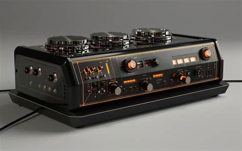Premium Photo Digital Modeling Amp With Amp Variety Premium Photo Digital Modeling Amp With Amp Variety