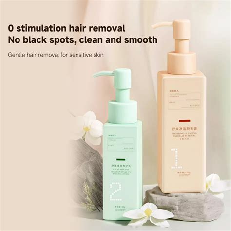 Hair Removal Cream To Prevent Hair Regrowth Genital Hair Removal Armpits Arms Legs Safe