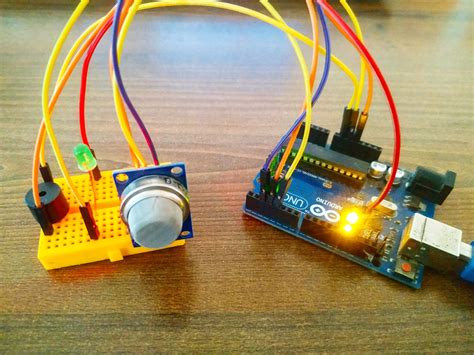 LPG Gas Sensor Interface With Arduino MQ