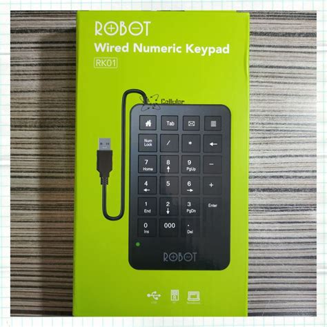 Jual Keyboard Numpad Angka Wired Numeric Keypad Usb Robot Rk01 Shopee Indonesia