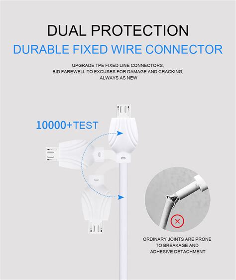 MOREJOY Awei CL M A Miscro USB Fast Charging Data Cable For Mobile Phones Black Umart