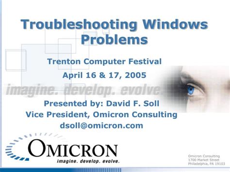 Ppt Troubleshooting Windows Problems Powerpoint Presentation Free