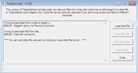How To Remove Teslacrypt And Decrypt Ecc Files Bugsfighter