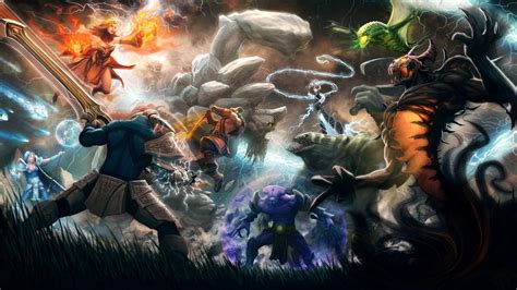 Dota Allstar Wallpapers Wallpaper Cave