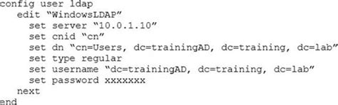 Based On The Output What Fortigate Ldap Setting Is Configured Incorrectly Exam4training