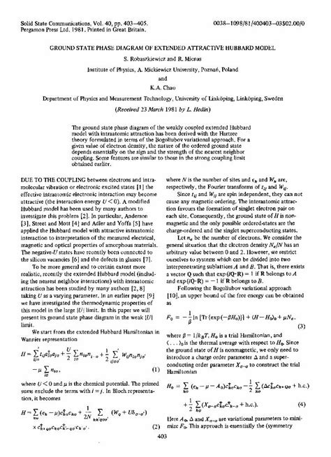 Pdf Ground State Phase Diagram Of Extended Attractive Hubbard Model Dokumentips
