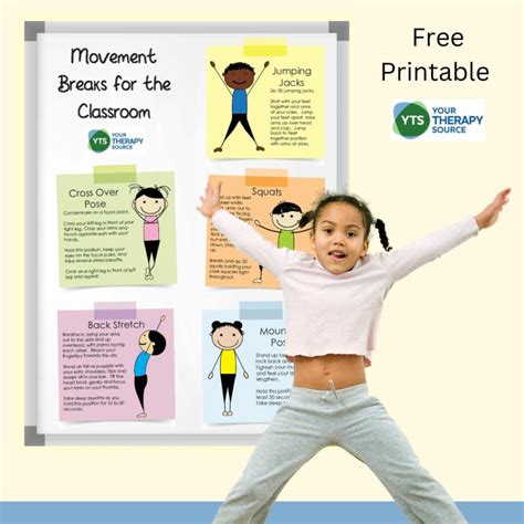 Movement Breaks For The Classroom Free And Easy Ideas Your Therapy