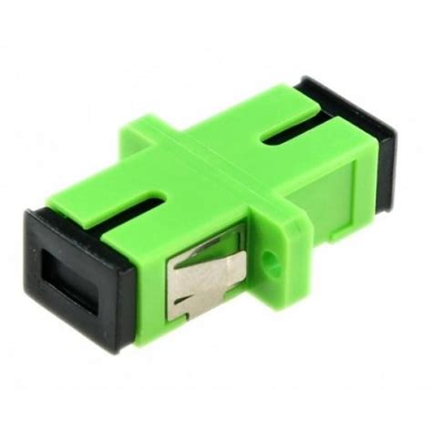 SC APC SC APC Single Mode Simplex Fiber Optic Adapter Green Cable Sales Canada
