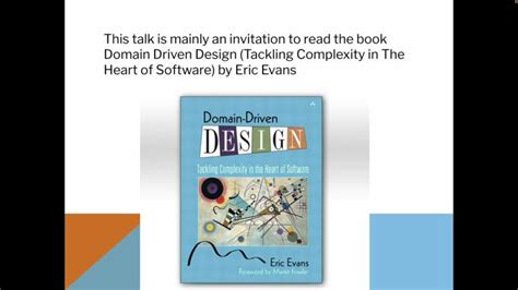 Domain Driven Design In Ruby On Rails By Andy Maleh Montrealrb Ruby Talk Andy Maleh