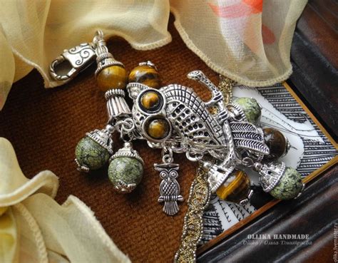 Брелок для ключей Сова Помощница в учебе украшение на сумку аксессуар Брелоки для ключей