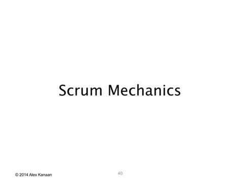 Getting Started With Scrum In Plain English PPT