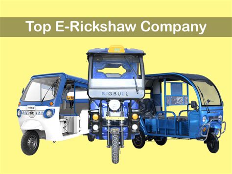 Differences Between E Rickshaw And Auto Rickshaw