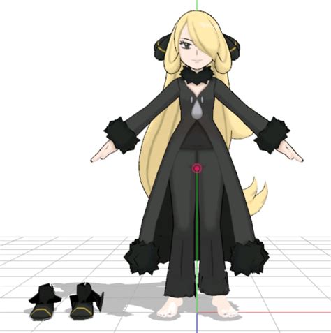 Pokemon Cynthia Feet
