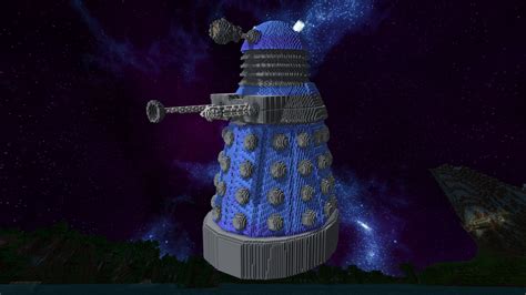 Minecraft Dalek Build Schematic 3d Model By Inostupid [d1de4ac] Sketchfab