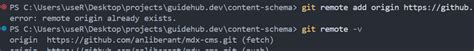 How To Fix The “fatal Remote Origin Already Exists” Git Error
