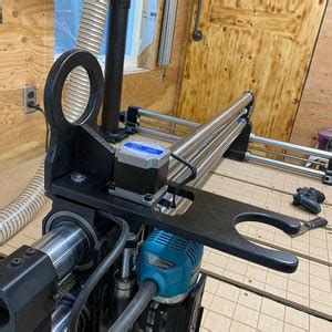 Onefinity CNC Dust Collection Hose Bracket Digital FILES Etsy