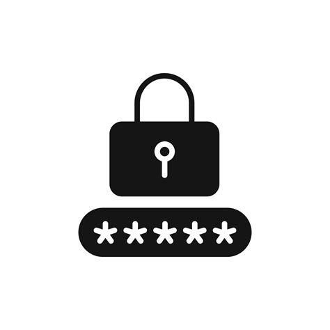 Password Icon Set Login Access Secret Private Password Symbol